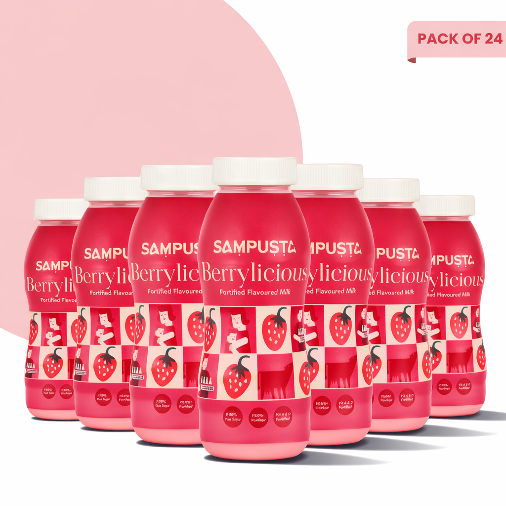 Berrylicious Fortified Flavoured Milk – Sampusta